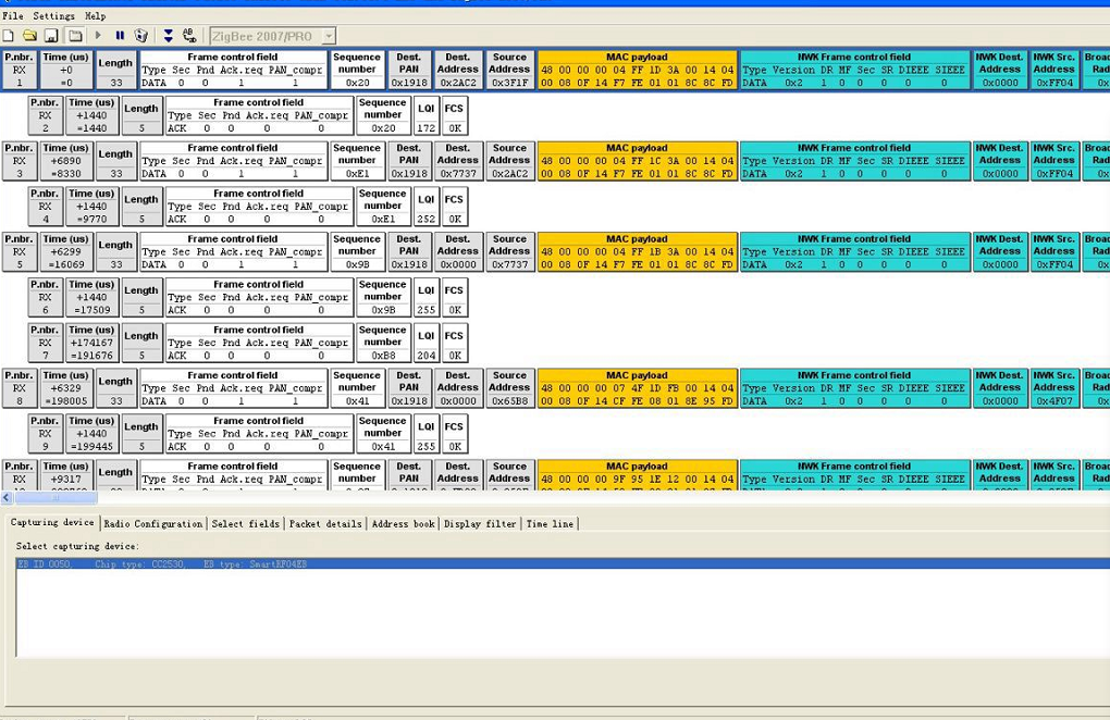Packet Sniffer 的display filter怎么使用？ - Zigbee 和 Thread 论坛 - Zigbee 和 ...