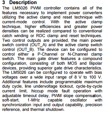 关于LM5026电路设计的电源输入低压启动的问题 - 电源管理论坛 - 电源管理 - E2E™ 设计支持