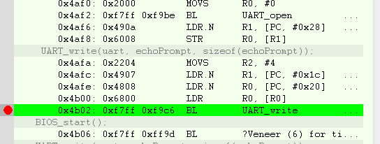 TI-RTOS例程UART串口问题，无法打印出来，求指教 - 低于 1GHz 论坛 - 低于 1GHz - E2E™ 设计支持