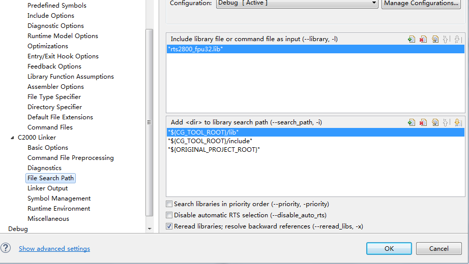 关于TI新建工程时的一些路径添加以及文件的问题 - C2000™︎ 微控制器论坛 - C2000 微控制器 - E2E™ 设计支持