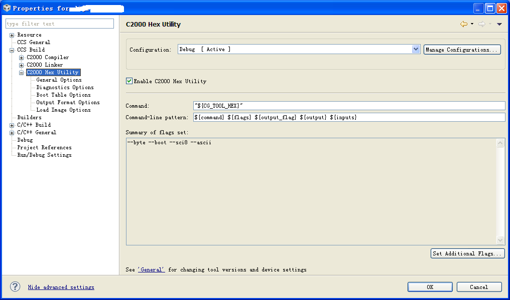 Ccs V6直接生成ascii Hex，不用仿真器也能通过sci给28027下载程序 C2000™︎ 微控制器论坛 C2000 微控制