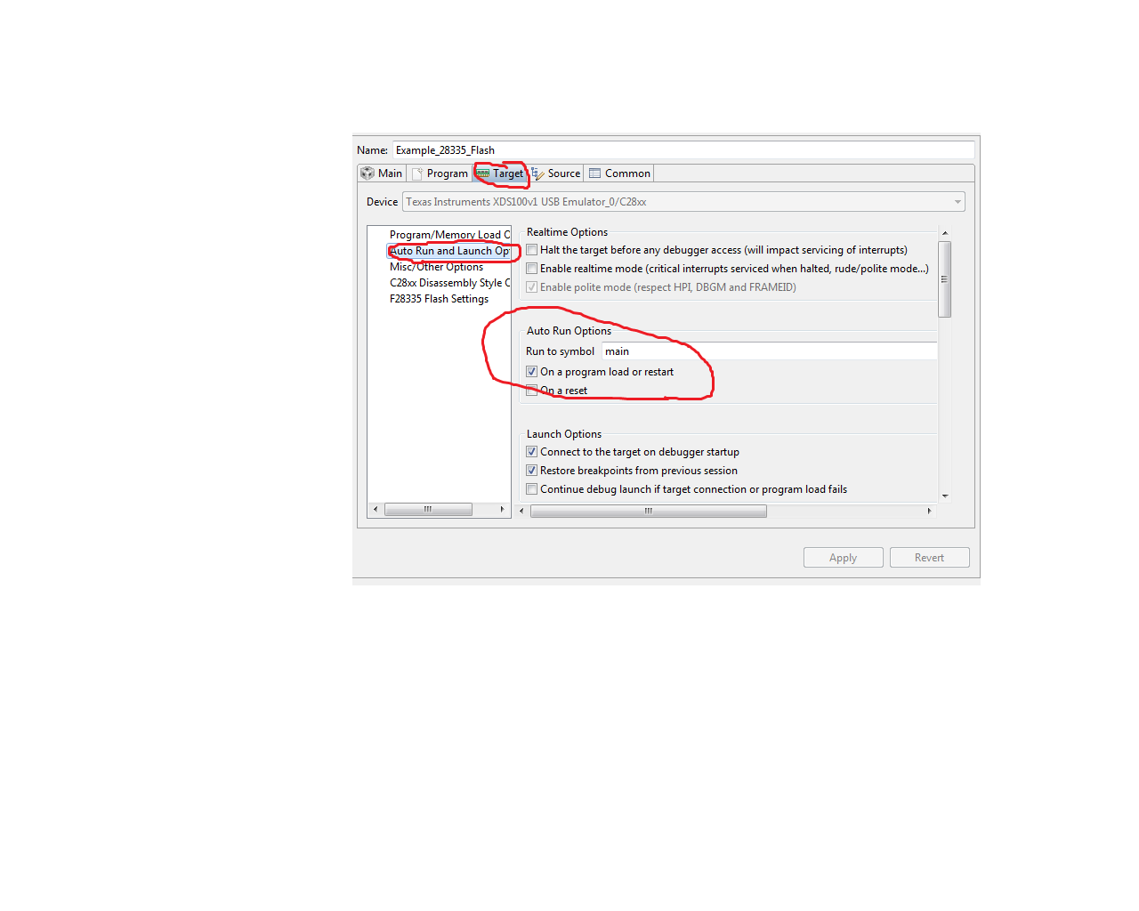 DSP28335仿真提示No source available for "0x3ff626" - C2000™︎ 微控制器论坛 - C2000 ...
