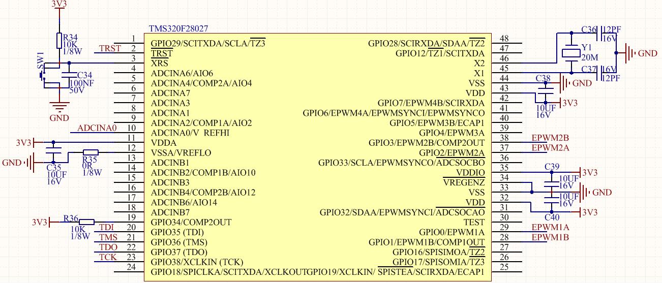 DSP的JTAG几个信号脚是否需要外加上拉电阻？ - C2000™︎ 微控制器论坛 - C2000 微控制器 - E2E™ 设计支持