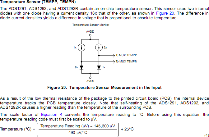 ADS1292 温度传感器 - 数据转换器论坛 - 数据转换器 - E2E™ 设计支持