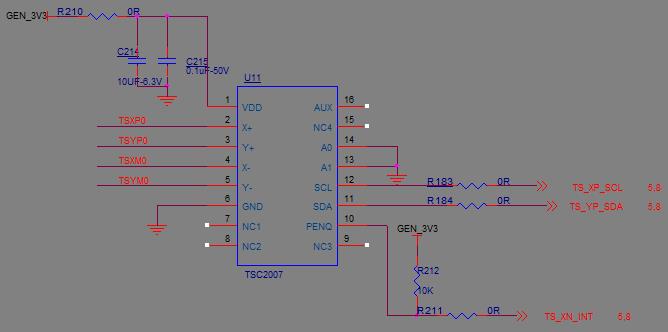 求助：TSC2007 电阻屏 X/Y读取数据全为0 - 数据转换器论坛 - 数据转换器 - E2E™ 设计支持