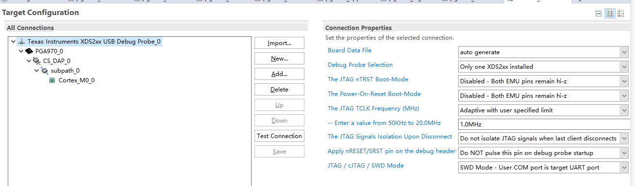 PGA970: 用CCS调试的时候，'step into' 会乱跳, DAC_SIN_NDS2_2寄存器总是不能被读取, 并且DEMONx ...