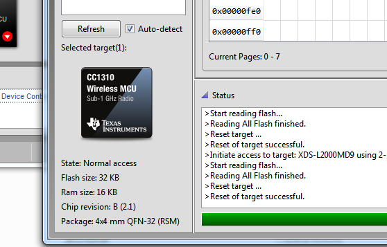 CC1310用SmartRF Studio 7测试后只能识别800-900Mhz频段 - 低于 1GHz 论坛 - 低于 1GHz - E2E™ 设计支持