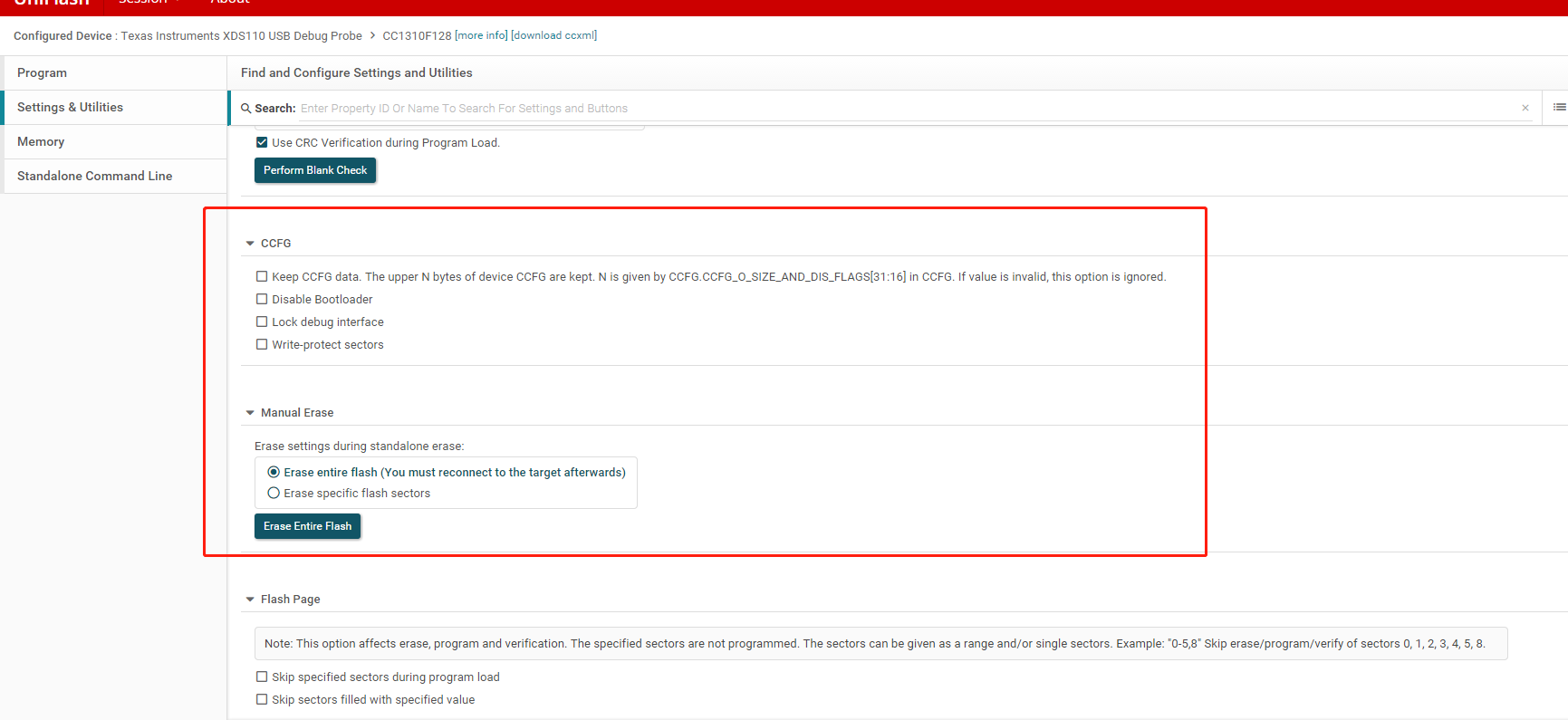 (Error -1170 @ 0x0) Unable to access the DAP. Reset the device, and retry the operation. If ...
