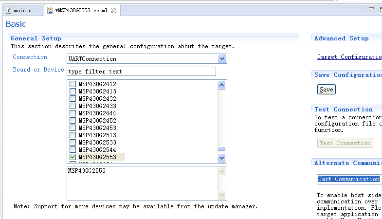 CCS6.0 程序无法下载到MSP-EXP430G2的MSP430G2553中 - MSP 低功耗微控制器论坛 - MSP 低功耗微控制器 - E2E™ 设计支持