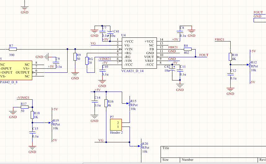 VCA821的振荡问题 - 放大器论坛 - 放大器 - E2E™ 设计支持