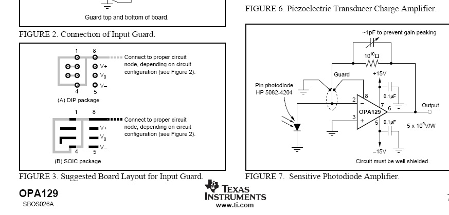 关于opa129的问题 - 放大器论坛 - 放大器 - E2E™ 设计支持
