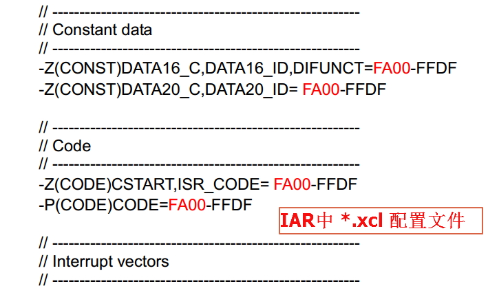 Ccs For Msp430 的工程中如何修改默认程序开始地址? Msp 低功耗微控制器论坛 Msp 低功耗微控制器 E2e™ 设计支持