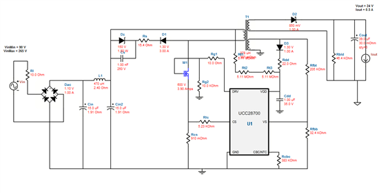 UCC28700 - 电源管理论坛 - 电源管理 - E2E™ 设计支持