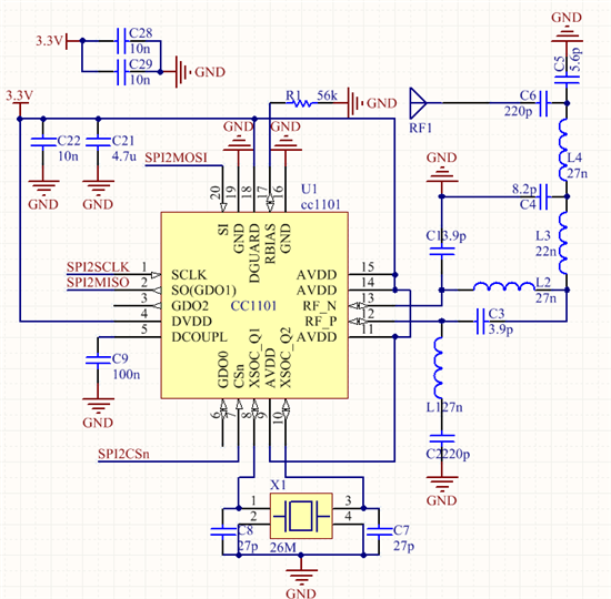 CC1101初始化问题 - 低于 1GHz 论坛 - 低于 1GHz - E2E™ 设计支持