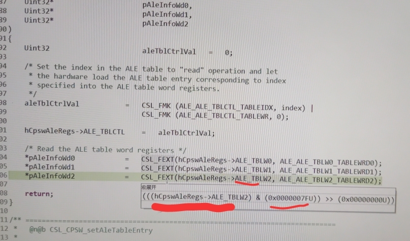 Am6442 Trm中关于寄存器0x0803e034存在问题,同时sdk中对于寄存器0x0803e034的字段是否使用错误? 处理器论坛