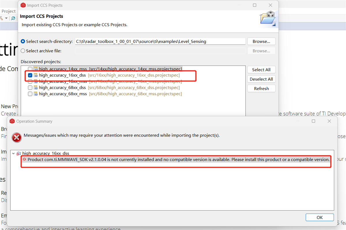 IWR1642BOOST: IWR1642BOOST - 传感器论坛 - 传感器 - E2E™ 设计支持
