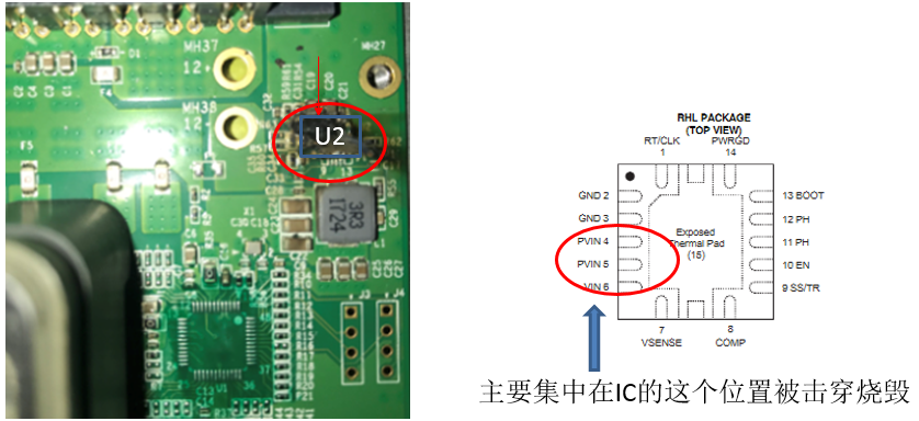 TPS54622在工作过程中出现电源输入引脚端烧毁的问题 - 电源管理论坛 - 电源管理 - E2E™ 设计支持