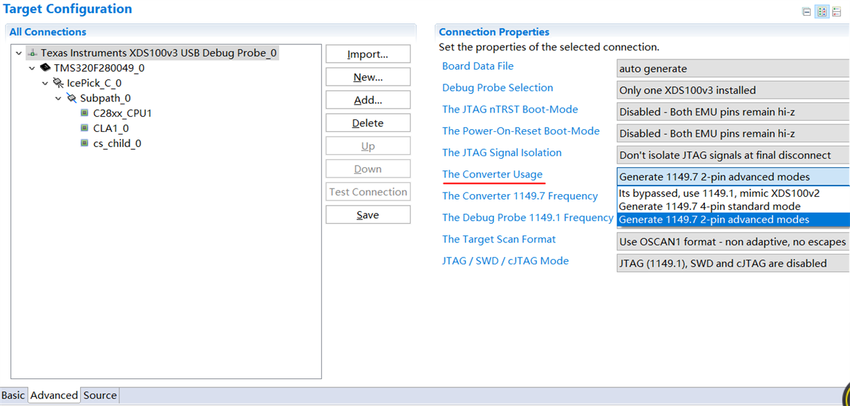 XDS100v3调试器有没有cJTAG功能 - C2000™︎ 微控制器论坛 - C2000 微控制器 - E2E™ 设计支持