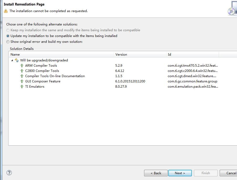 CCSV6 compiler V18.12版本安装失败 - C2000™︎ 微控制器论坛 - C2000 微控制器 - E2E™ 设计支持