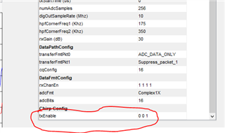 DCA1000EVM: 如何配置tdm mimo模式 - 传感器论坛 - 传感器 - E2E™ 设计支持