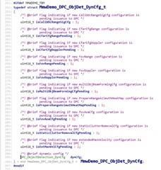 AWR2944EVM: AWR2944中 DPC dynamic config 实现的具体作用 - 传感器论坛 - 传感器 - E2E™ 设计支持