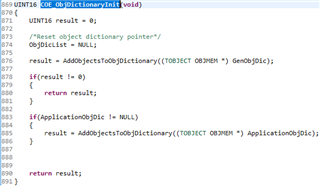 TMS320F28388D: 关于f2838x_cm_cia402_solution例程调试分享——对象字典建立过程 - C2000™︎ 微控制器论坛 - C2000 微控制器 - E2E™ 设计支持