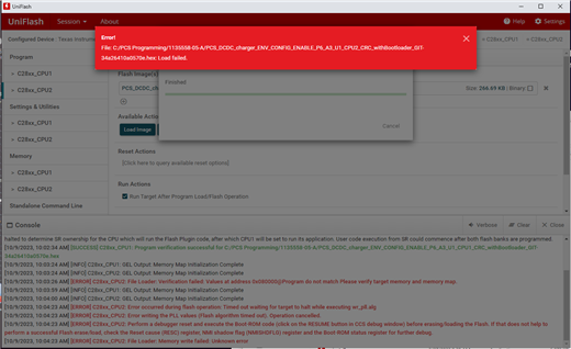 TMS320F28379D: TMS320F28379D Programming failed - C2000™︎ 微控制器论坛 - C2000 微控制器 - E2E™ 设计支持