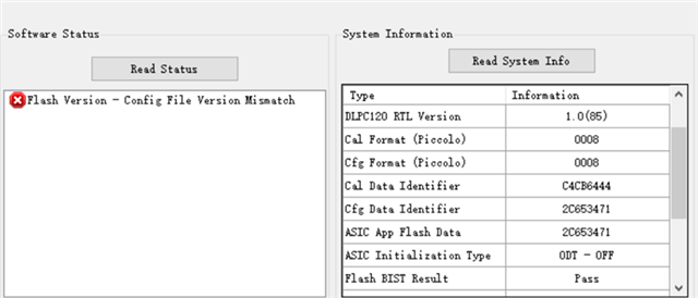 DLPC120-Q1: 使用DLPC120 ACP进行色温标定时的一些疑问。 - DLP®︎ 产品论坛 - DLP 产品 - E2E™ 设计支持