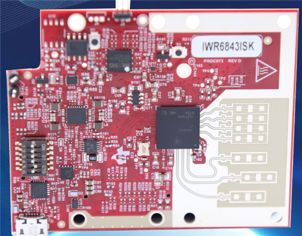IWR6843ISK: 6843 - 传感器论坛 - 传感器 - E2E™ 设计支持