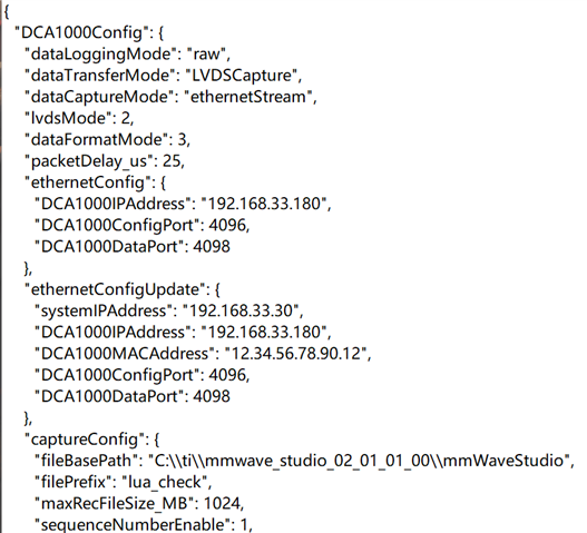 IWR1642BOOST: iwr1642boost与dca1000所采集数据的解析问题 - 传感器论坛 - 传感器 - E2E™ 设计支持