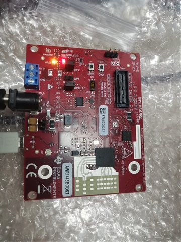 AWR1443BOOST: DCA1000 - 传感器论坛 - 传感器 - E2E™ 设计支持
