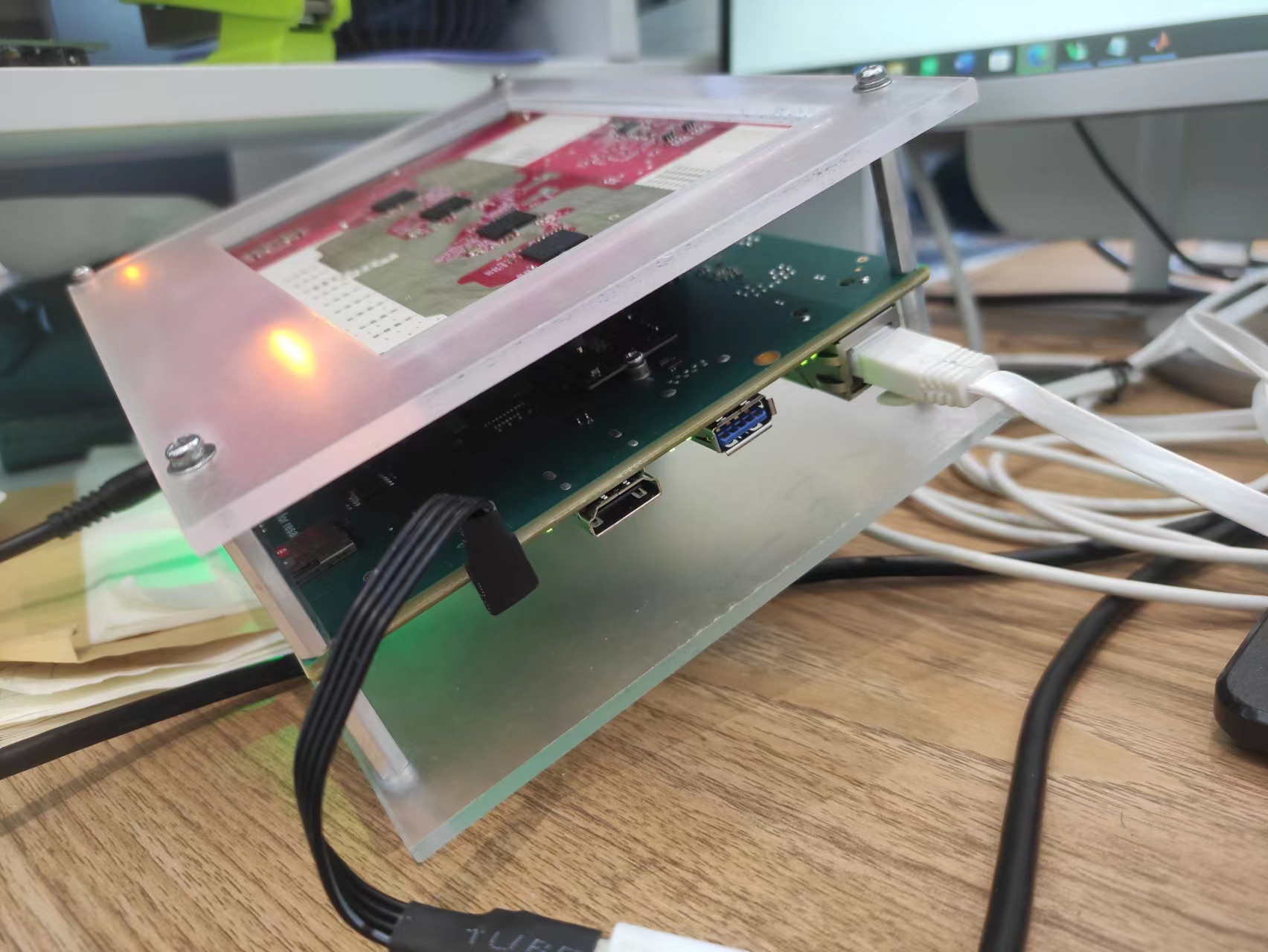 MMWCAS-DSP-EVM: 使用PROCESSOR_SDK_RADAR_03_08_00_00做实时处理，按照相关文档的步骤将生成的文件拷入到SD卡中，网线的灯不亮 - 传感器论坛 ...