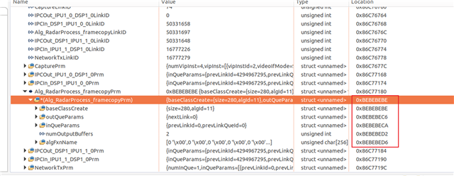 MMWCAS-DSP-EVM: 创建use-case，运行报错Assertion @ Line: 215 in /vision_sdk/apps/src/rtos/radar/src/alg ...