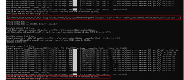 AWR2944: "uart_uniflash.py" download the app program fail, AWR2944 ...