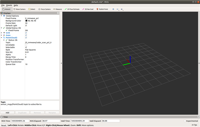 IWR1443BOOST: The combination of IWR1443 and NVIDIA JTX has no point cloud information. - 传感器论坛 ...