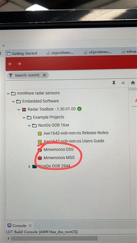 IWR1642BOOST: non OS ccs projects imported by ccs12.6.0 cannot be compiled（mmwave_sdk_03_06_02 ...