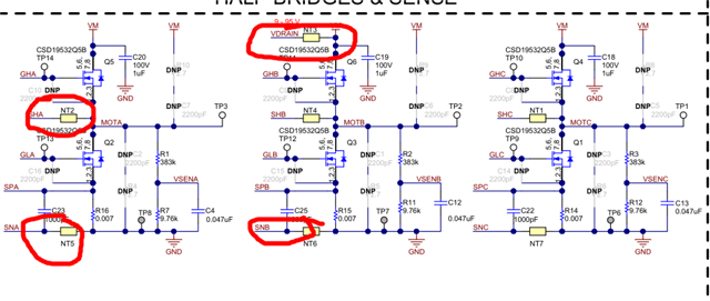 DRV8353RS-EVM: 原理图信息求助 - 电机驱动器论坛 - 电机驱动器 - E2E™ 设计支持