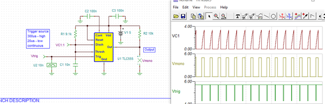 TLC555 仿真出现Voltage source and/or inductor loop involving V_V4. You may ...