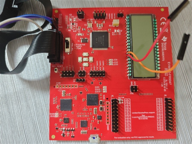 EVM430-FR6047: 使用MSP-FET的JTAG调试EVM430-FR6047问题 - MSP 低功耗微控制器论坛 - MSP 低功耗微控制器 - E2E™ 设计支持