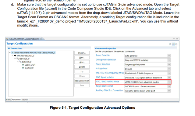 TMS320F2800137: 上电后软件加载不成功 - C2000™︎ 微控制器论坛 - C2000 微控制器 - E2E™ 设计支持