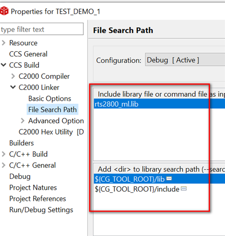 TMS320F280025: CCS编译报错 - C2000™︎ 微控制器论坛 - C2000 微控制器 - E2E™ 设计支持