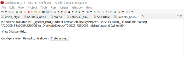 TMS320F280039C: 程序停止运行的问题 - C2000™︎ 微控制器论坛 - C2000 微控制器 - E2E™ 设计支持