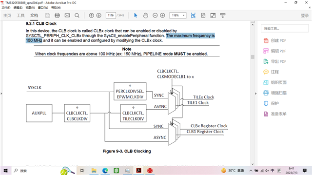 TMS320F28379D: 关于CLB单元时钟的问题 - C2000™︎ 微控制器论坛 - C2000 微控制器 - E2E™ 设计支持