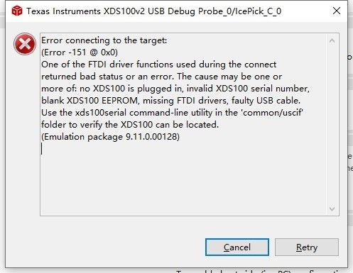 TMS320F280039C: 关于TMS320F280039C无法用XDS100v2烧录程序的问题 - C2000™︎ 微控制器论坛 - C2000 微控制器 - E2E™ 设计支持