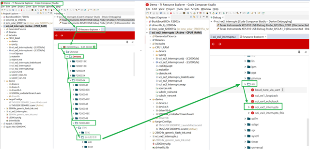 LAUNCHXL-F280049C: 请问有这个板子的串口通信的例子程序吗？ - C2000™︎ 微控制器论坛 - C2000 微控制器 - E2E™ 设计支持
