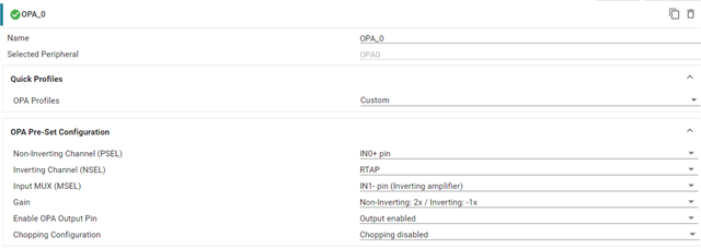 MSPM0G3507: OPA-正相输入 - 其他微控制器论坛 - 其他微控制器 - E2E™ 设计支持