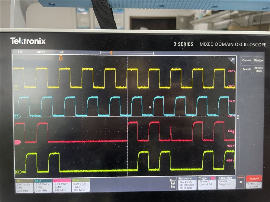 Tms320f28335 Epwm移相的时候会出现长时间低高电平 C2000™︎ 微控制器论坛 C2000 微控制器 E2e™ 设计支持
